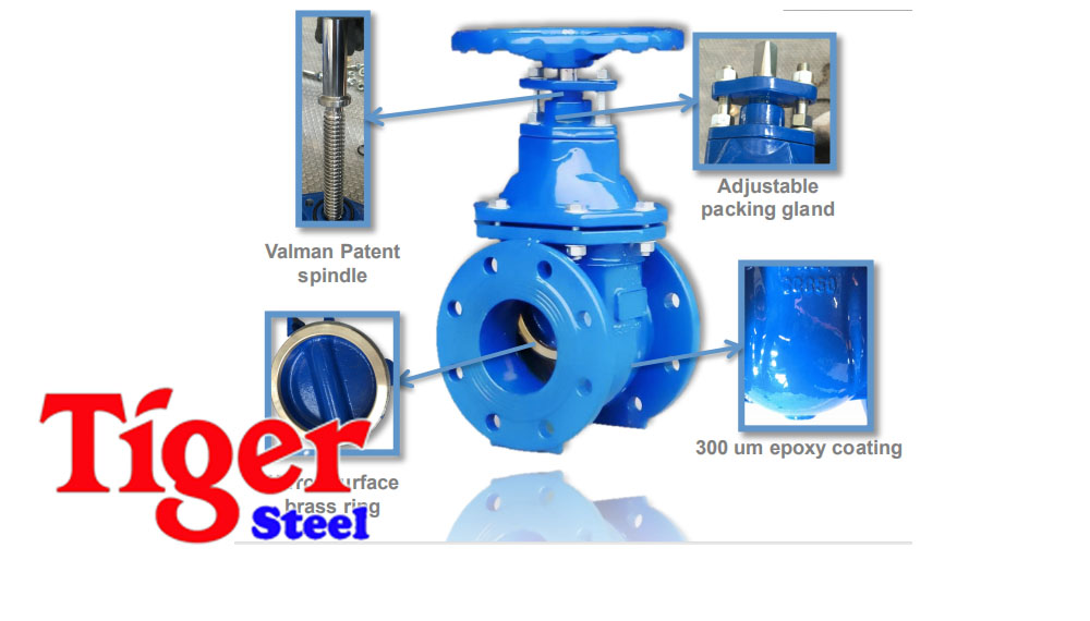 Shin Yi-Non-rising stem gate valve with a handwheel » Tiger Steel