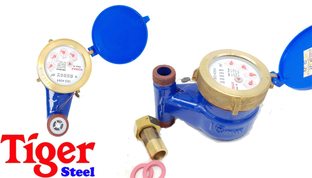 Vertical water meter Komax brand » Tiger Steel