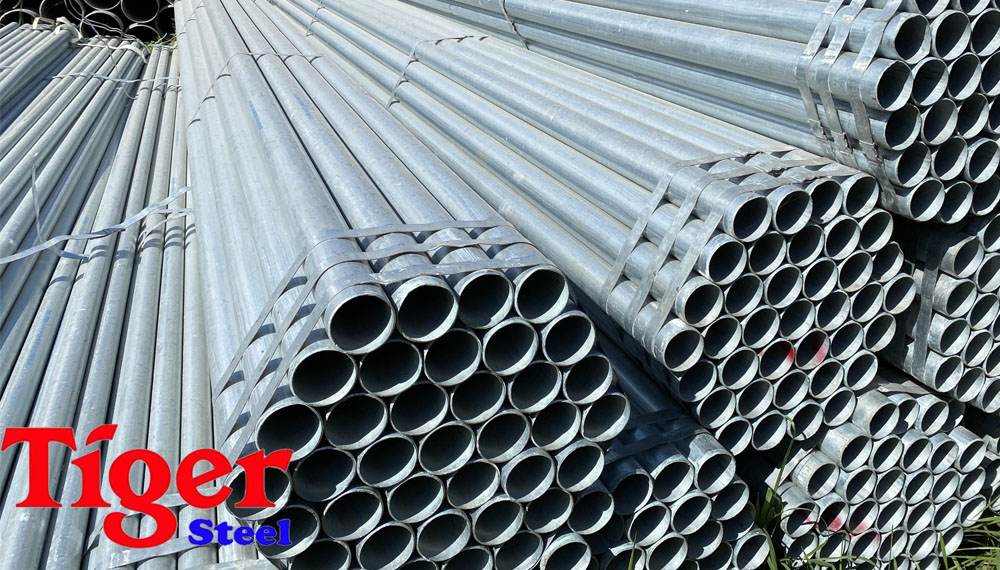 Newly updated price of Ø60 galvanized steel pipe » Tiger Steel