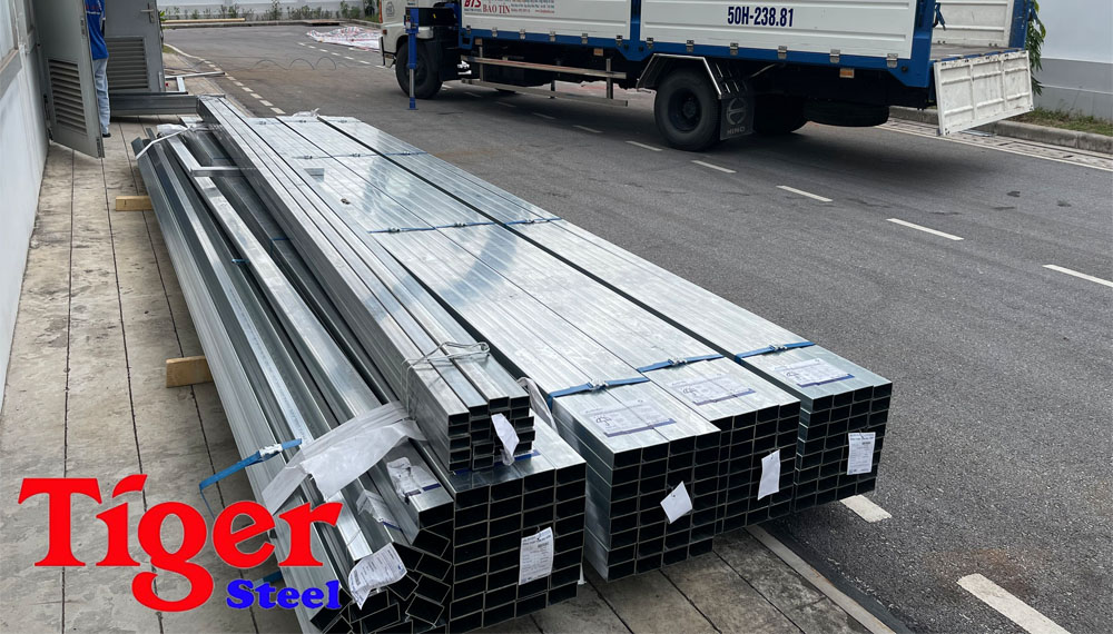 Address providing galvanized steel tubes in Hanoi » Tiger Steel